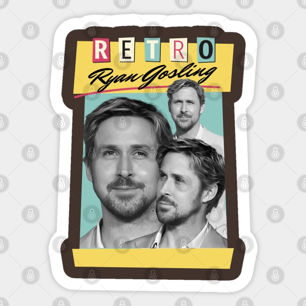 Ryan Gosling (Exclusive) - Ryan Gosling - Sticker | TeePublic