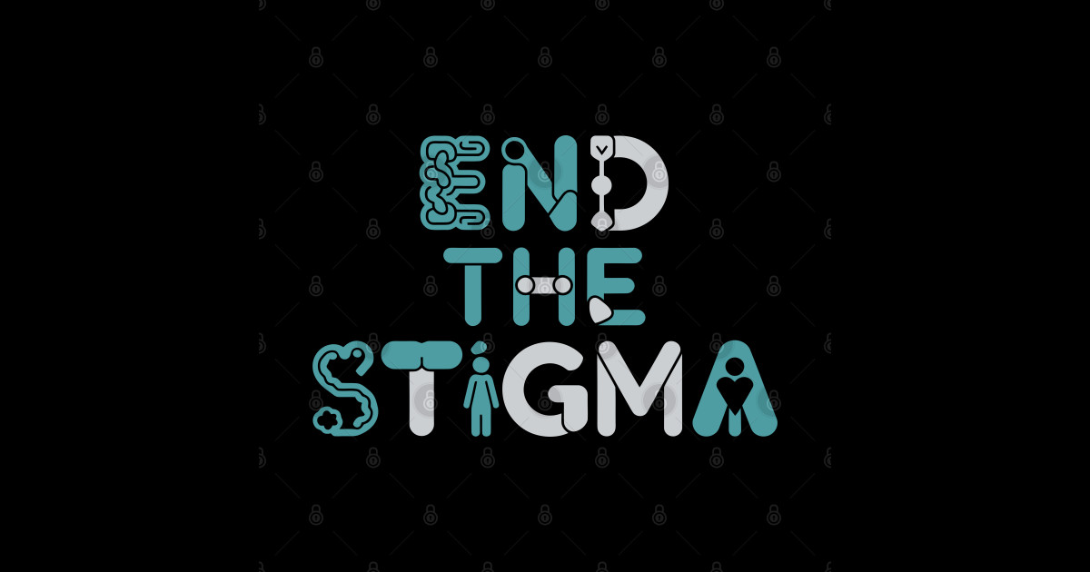End the Stigma - Mental Health - Sticker | TeePublic