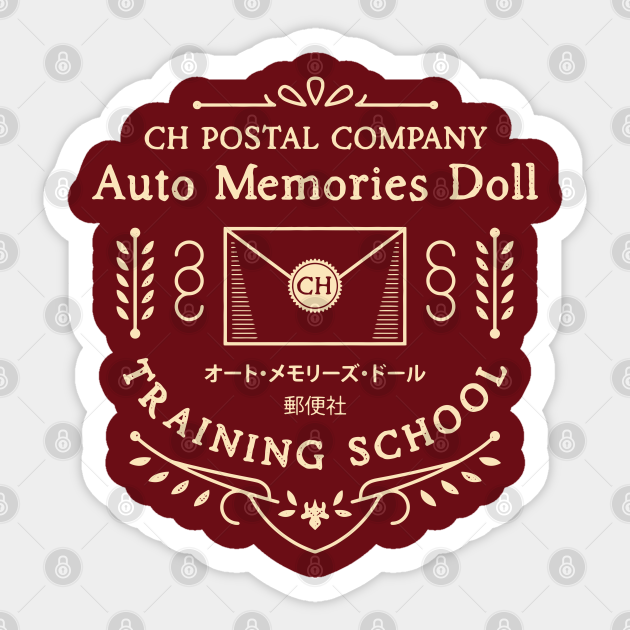 CH Postal Company Emblem - Violet Evergarden - Sticker | TeePublic