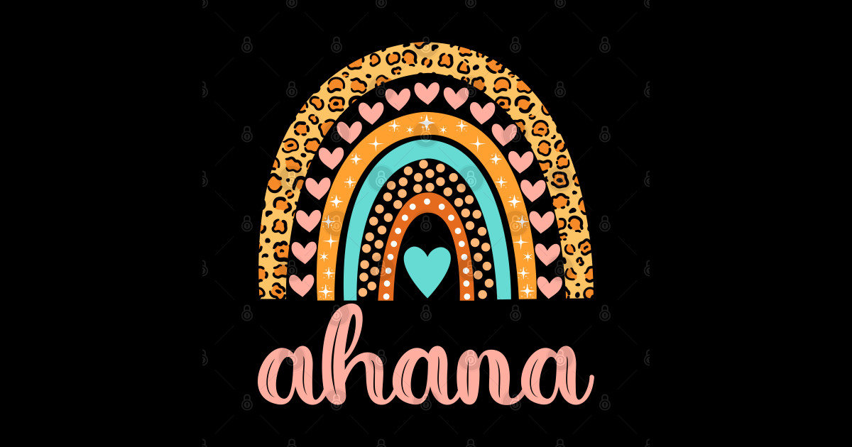 Ahana Name Ahana Birthday - Ahana - Sticker | TeePublic