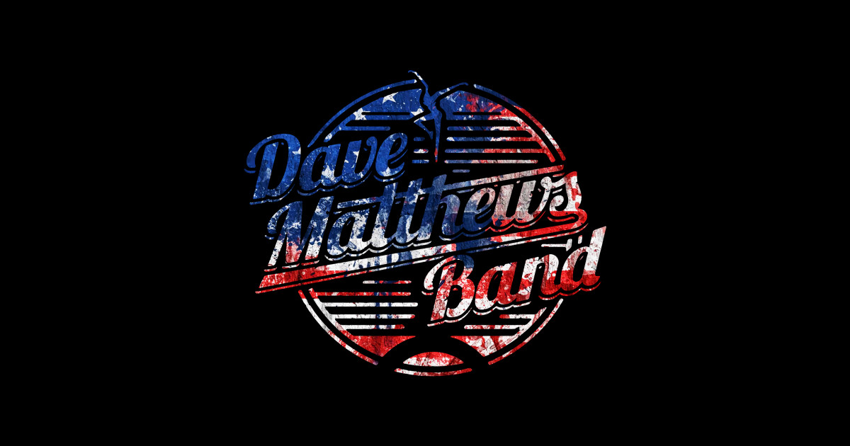 #DMBLOGO Dave Matthews Band American flag - Dave Matthews - T-Shirt ...