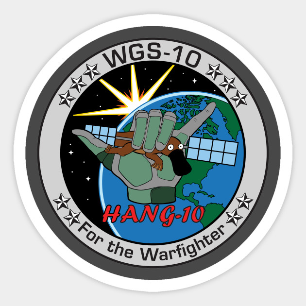 WGS-10 Program Logo - Wgs 10 Program Logo - Sticker | TeePublic