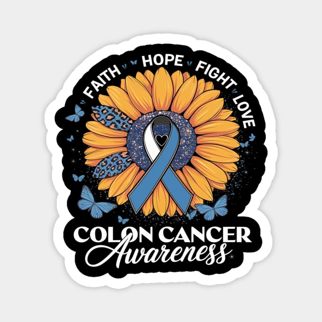 Sunflower Pink Ribbon Flower Leopard Colon Cancer Awareness - Sunflower ...