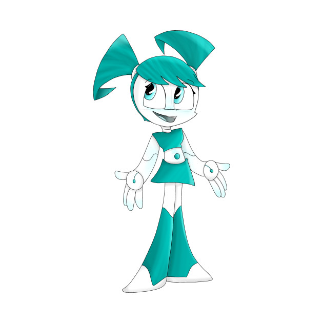 Smol Jenny mlaatr - Robot Girl - T-Shirt | TeePublic