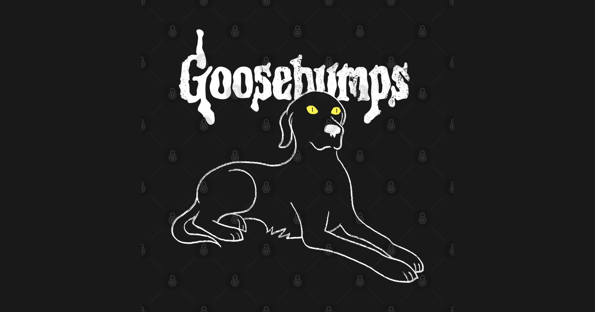 Minimalist Goosebumps Dog - Goosebumps - T-Shirt | TeePublic