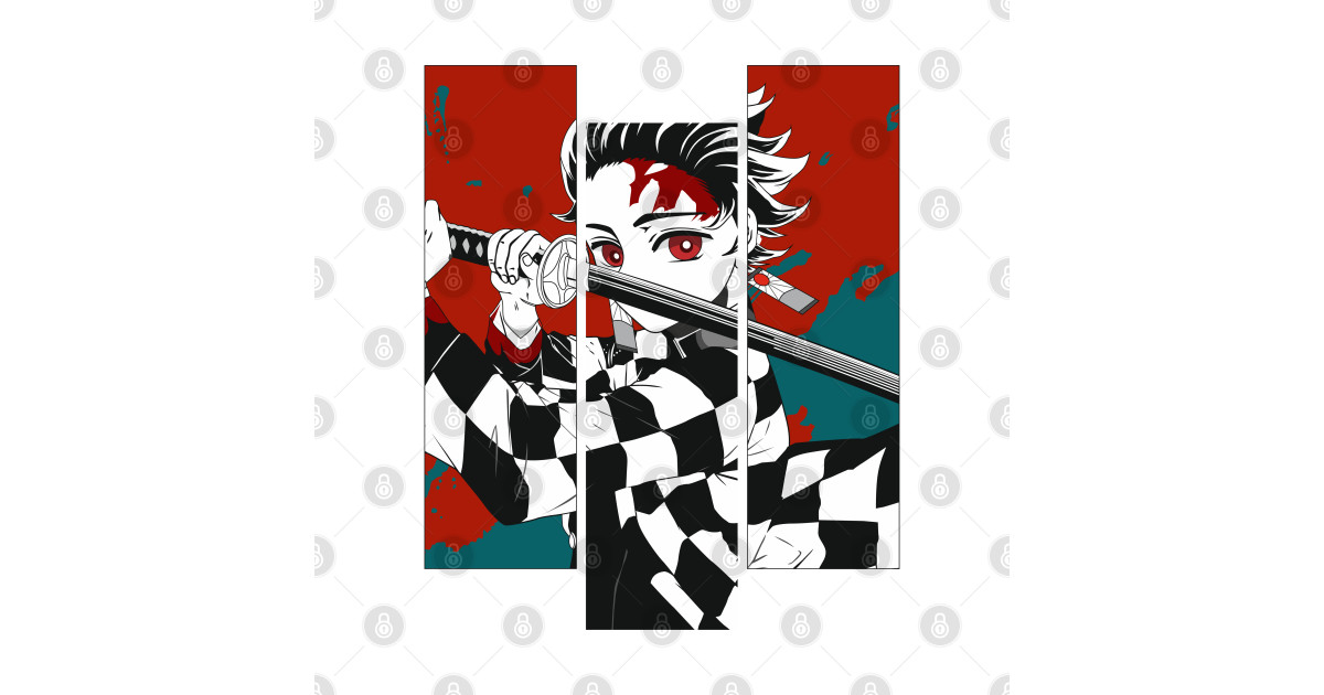 Tanjiro Kamado - Tanjiro Kamado - T-Shirt | TeePublic