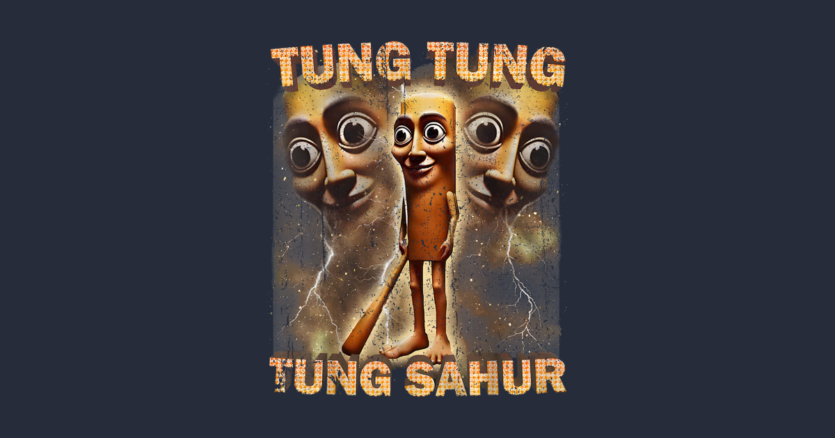 Tung Tung Tung - Tung Tung Tung - T-Shirt | TeePublic