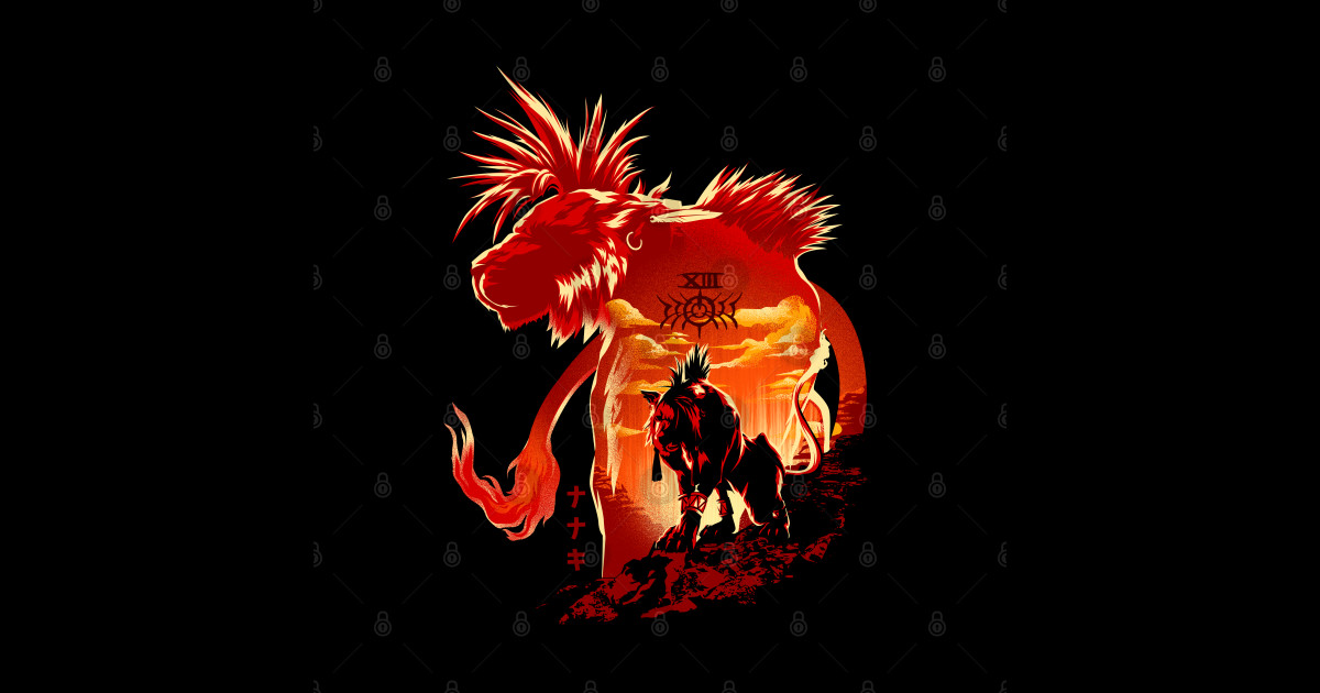 Research Specimen Red XIII - Red Xiii - Sticker | TeePublic