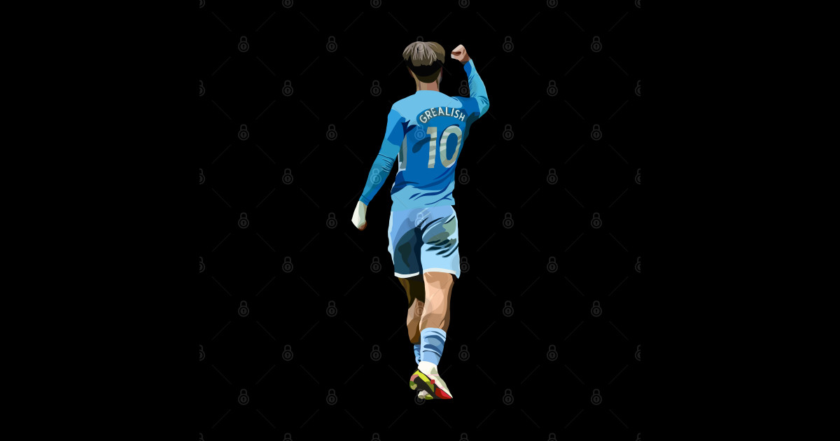 Jack Grealish - Manchester City - Posters and Art Prints | TeePublic