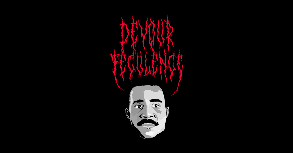 Devour Feculence (metal band logo) - Devour Feculence - Sticker | TeePublic