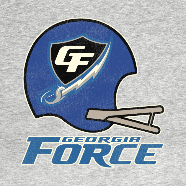 Defunct Georgia Force Football Team - Football - T-Shirt | TeePublic
