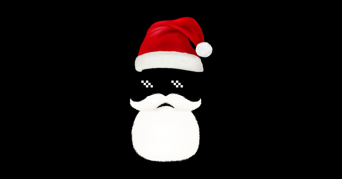 thug santa - Thug Santa - Sticker | TeePublic