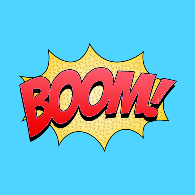 Boom Comic Book Emoji - Emoji - Tapestry | TeePublic