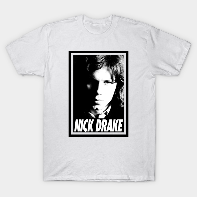 Nick Drake - Portrait retro - Nick Drake - T-Shirt | TeePublic