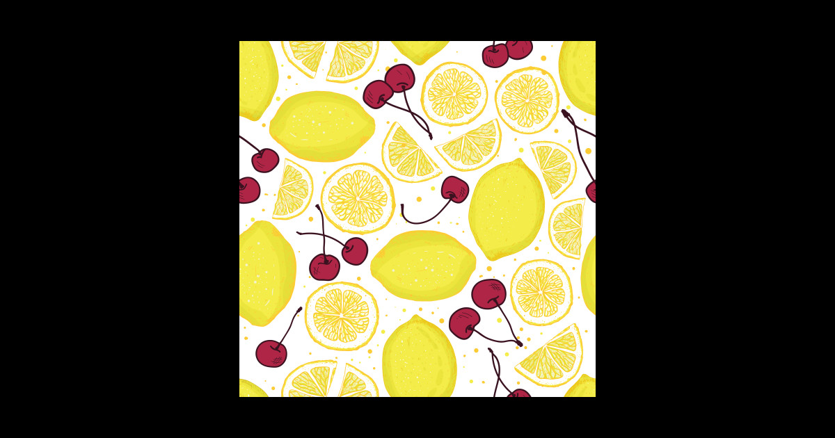 lemon and cherry friendship - Lemon - Sticker | TeePublic
