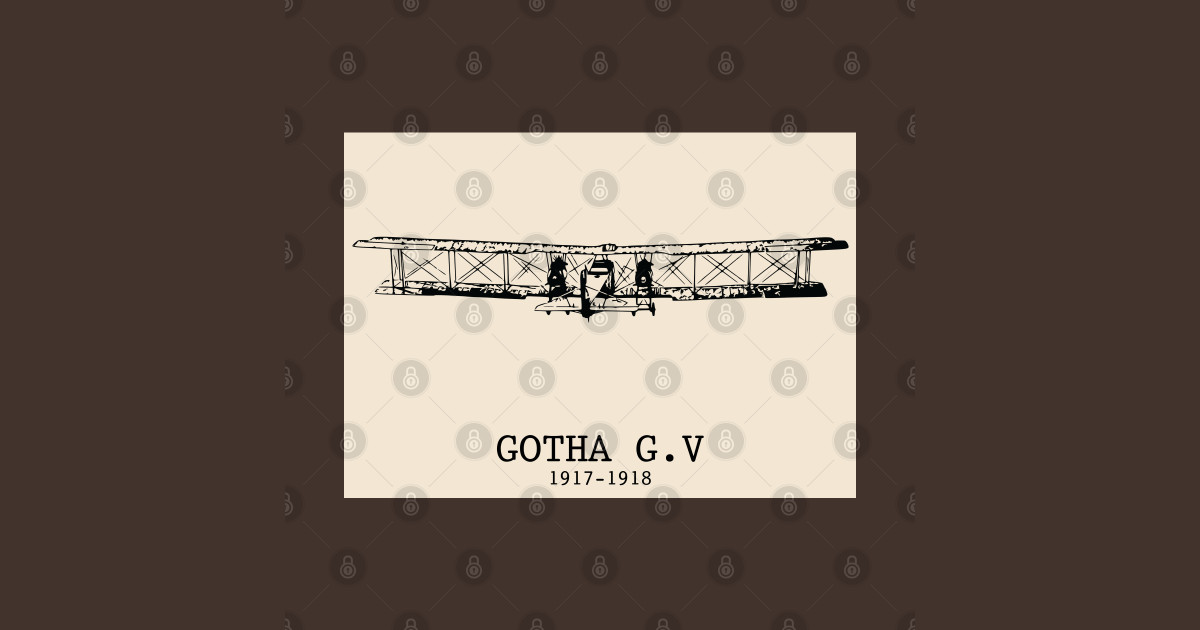 Gotha G.V World War I Bomber - Gotha Gv - T-Shirt | TeePublic