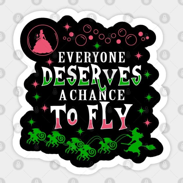Wicked Musical Quote - Wicked Musical - Sticker | TeePublic