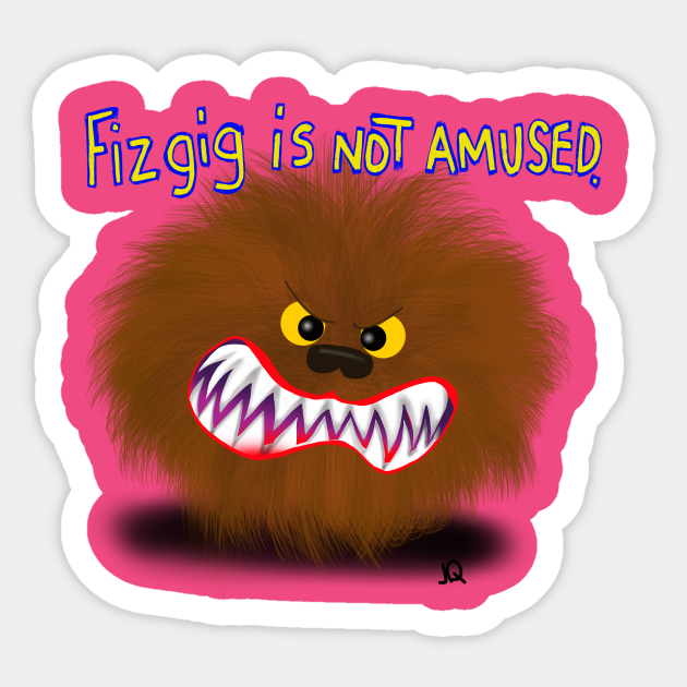 fizgig is not amused - Dark Crystal - Sticker | TeePublic