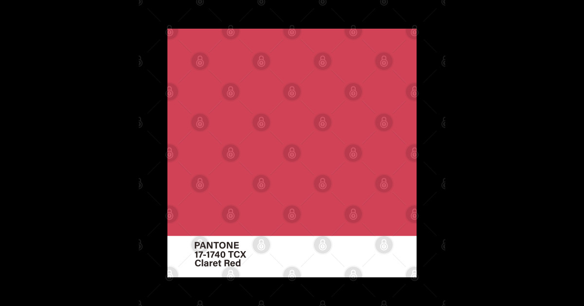 pantone 17-1740 TCX Claret Red - Pantone Color - Sticker | TeePublic pantone 17-1740 TCX Claret Red - Pantone Color - Sticker | TeePublic