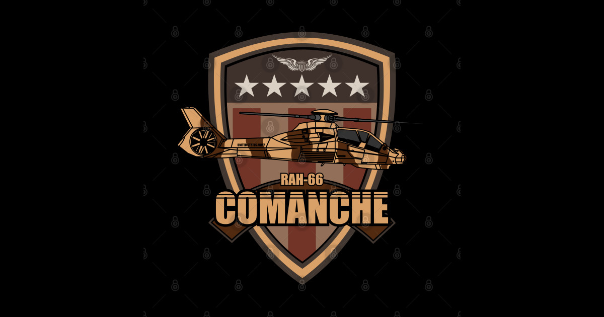 RAH-66 Comanche - Army Helicopter Gunship - Sticker | TeePublic