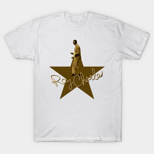 Ray Charles - Signature - Ray Charles - T-Shirt | TeePublic