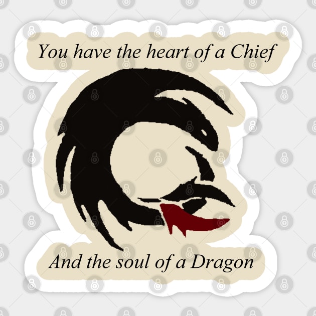 Httyd Quote - Httyd - Sticker | TeePublic