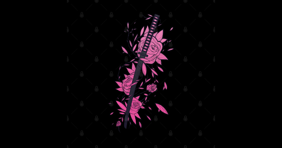 Sword of Black & Pink - Blackpink - Sticker | TeePublic
