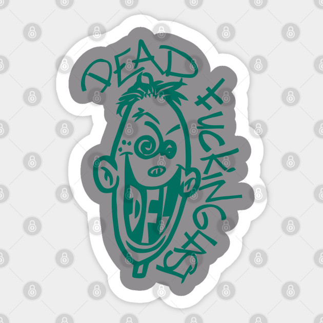 Vintage DFL - Hardcore Punk - Sticker | TeePublic