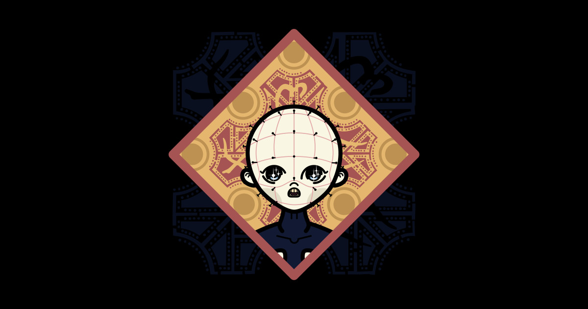 pinhead girl - Hellraiser - Sticker | TeePublic