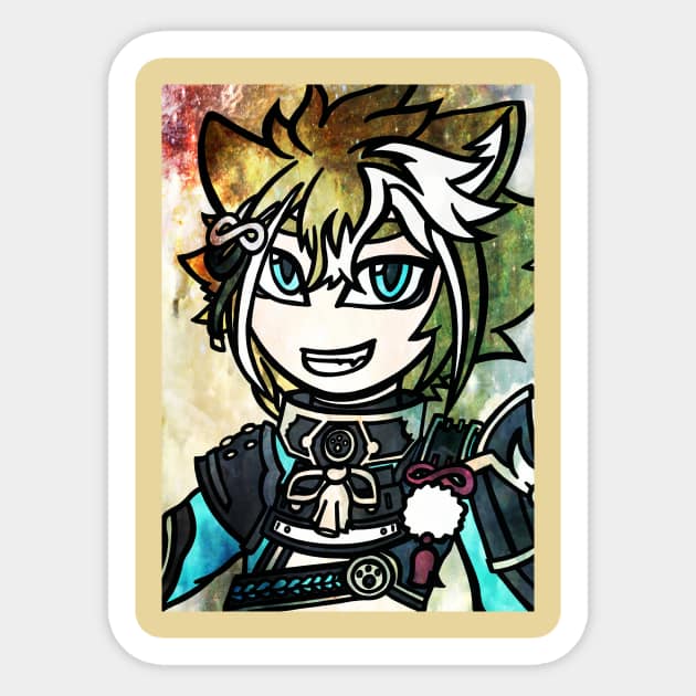 Genshin Impact - Gorou - Genshin Impact - Sticker | TeePublic