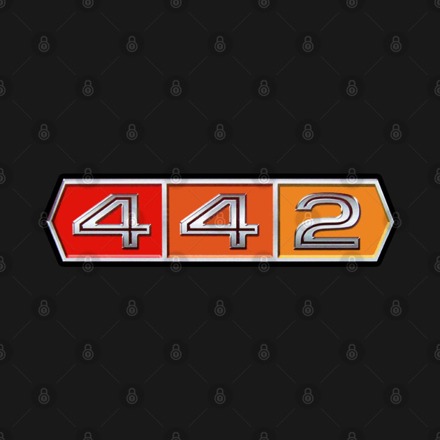 Olds Cutlass 442 Logo on back - Olds 442 - T-Shirt | TeePublic