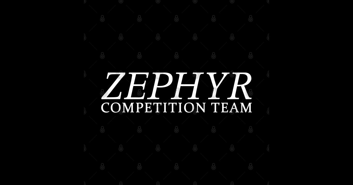 Zephyr Competition Team - Zephyr - Sticker | TeePublic