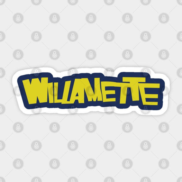 Willamette Mall Logo - Dead Rising - Sticker | TeePublic