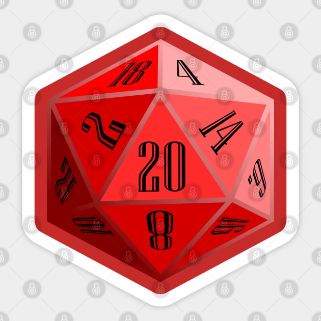 red d20
