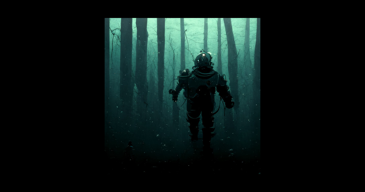 Lost and Forgotten Under the Water - Underwater - Sticker | TeePublic