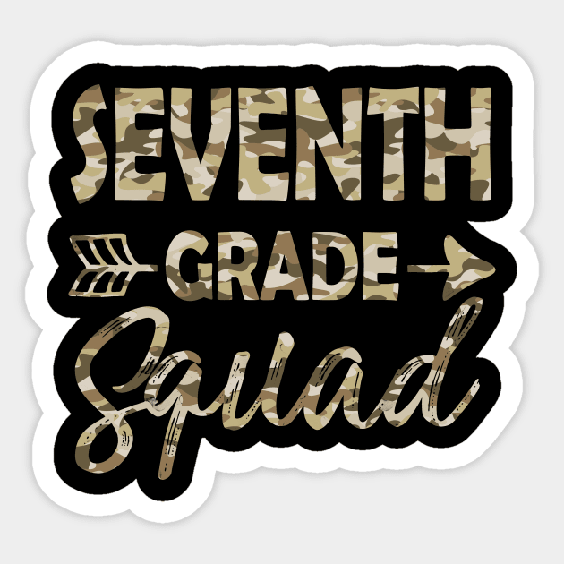 Seventh Grade Camo Teacher Welcome Back To School - Seventh Grade ...