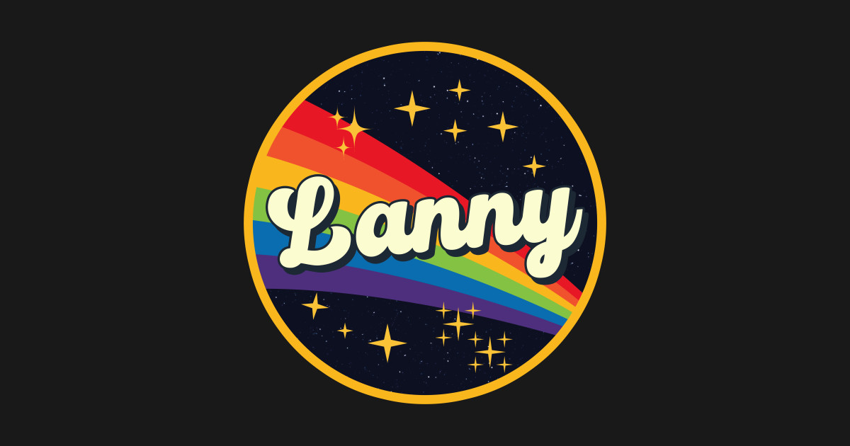 Lanny // Rainbow In Space Vintage Style - Lanny - T-Shirt | TeePublic