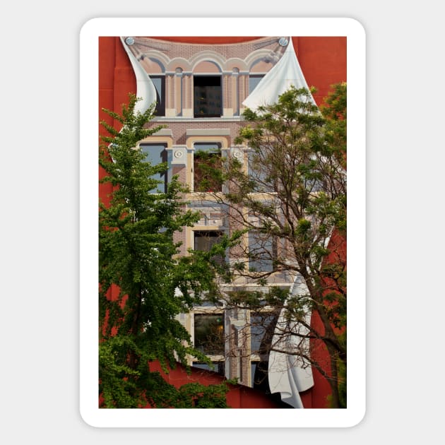 Scenes From Downtown Toronto - A Building Facade © - Building - Sticker ...