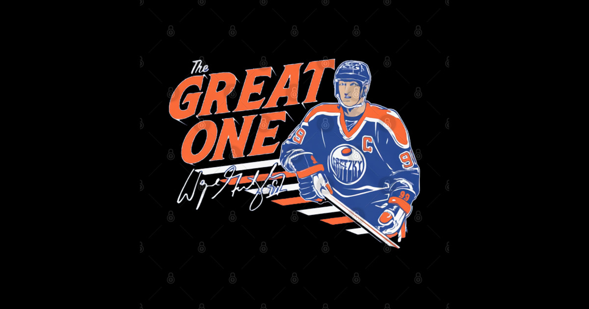 Wayne Gretzky The Great One - Wayne Gretzky - Posters and Art Prints ...