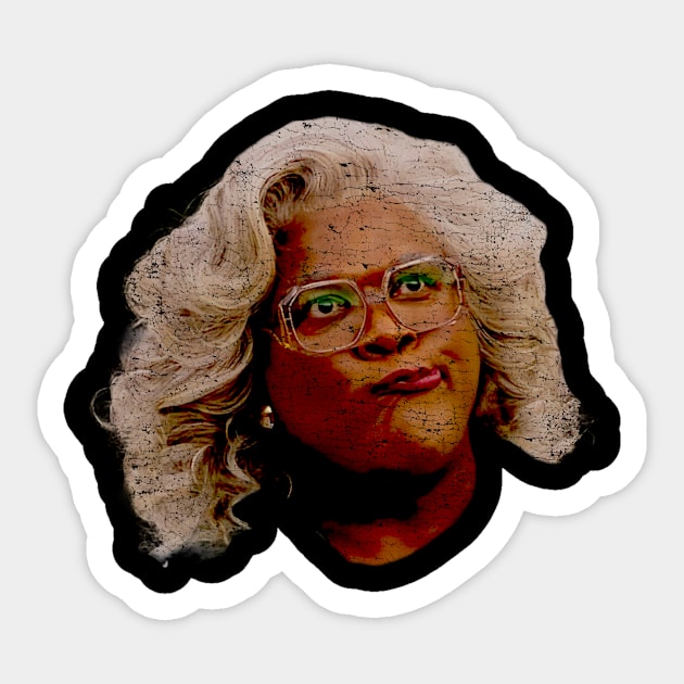 Tyler Perry Funny Face - Tyler Perry - Sticker | TeePublic