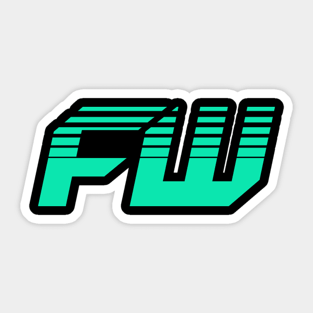 FandomWire FW Logo - Fandomwire - Sticker | TeePublic