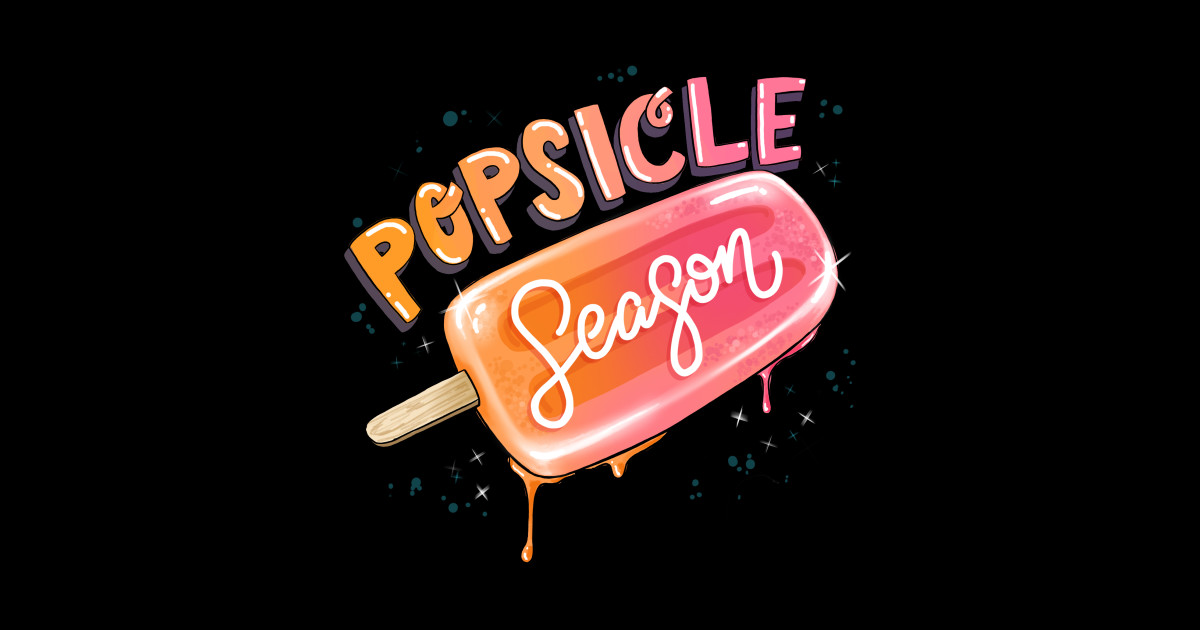 Popsicle season summer lover melting ice cream - Summer - Posters and ...