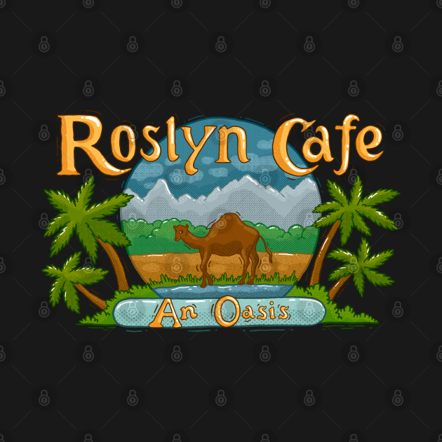 Roslyn Cafe - Northern Exposure - T-Shirt | TeePublic