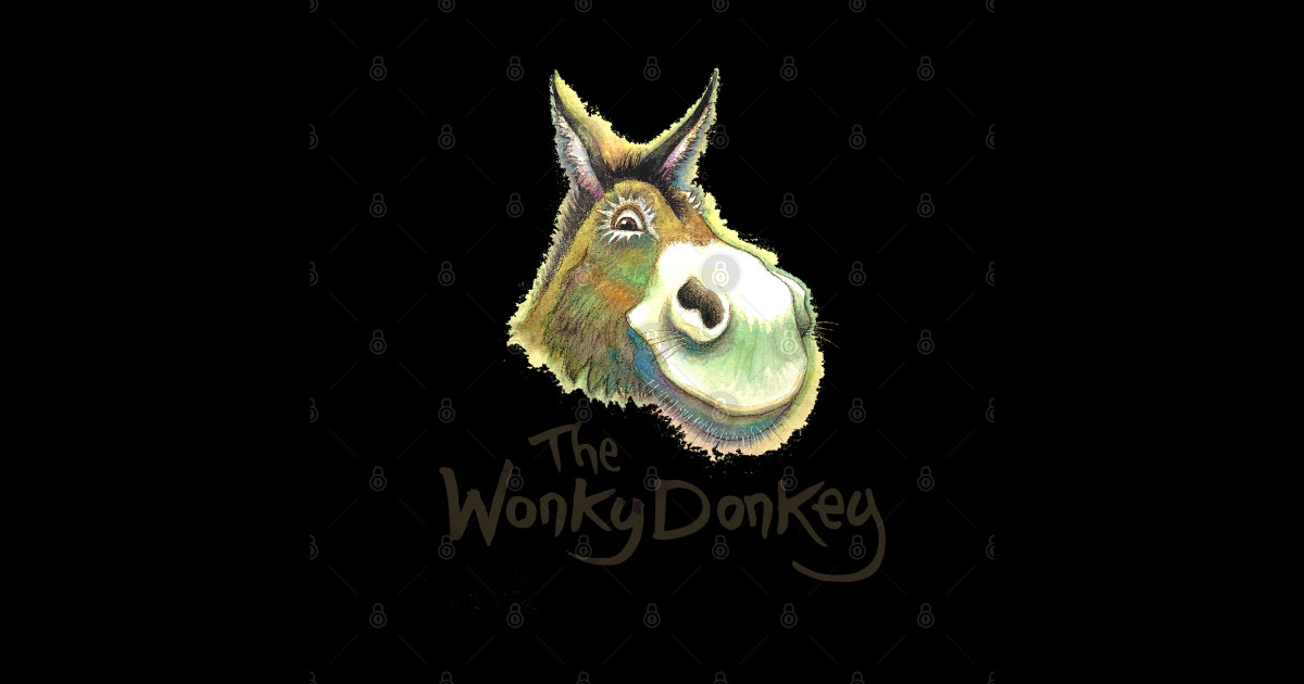 Wonky Donkey - Wonky Donkey - Sticker | TeePublic