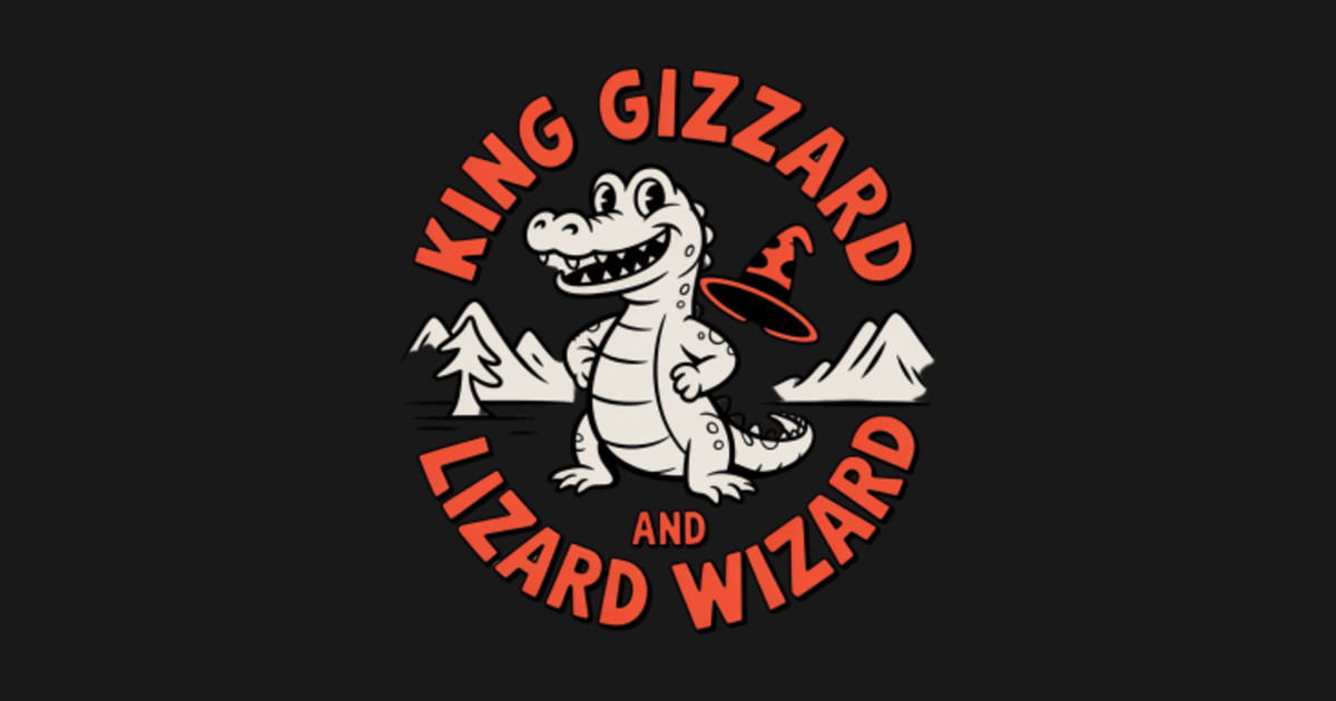 Cartoon Music Band King Gizzard and The Lizard Wizard Essential ...
