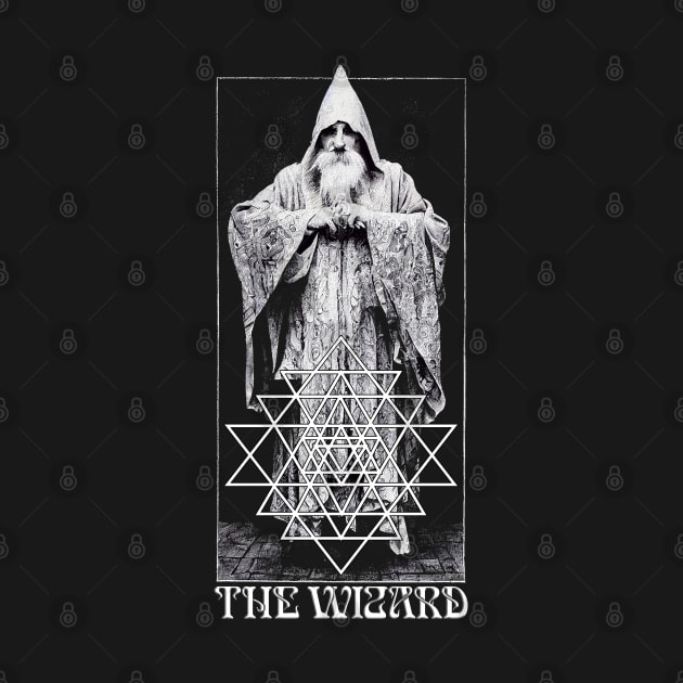 The Wizard - fantasy magic archetype magician - Wizard - T-Shirt ...