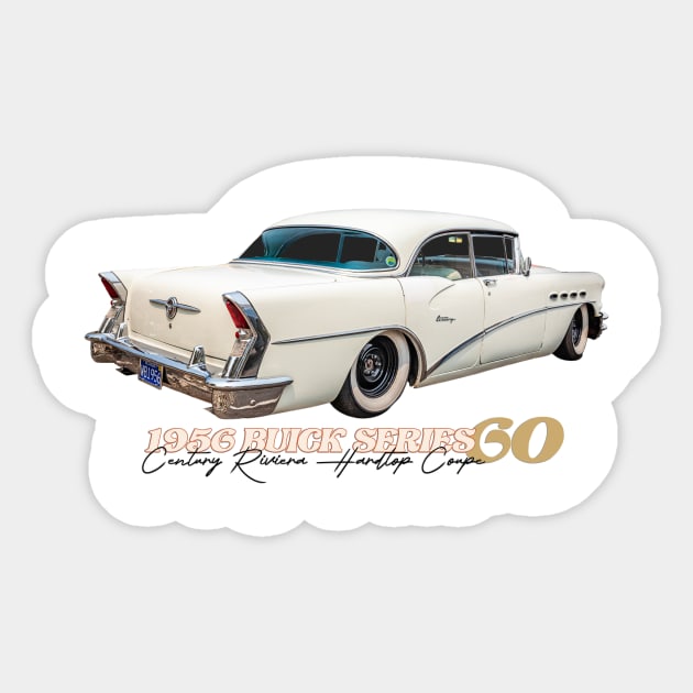 1956 Buick Series 60 Century Riviera Hardtop Coupe - 1956 Buick Series ...