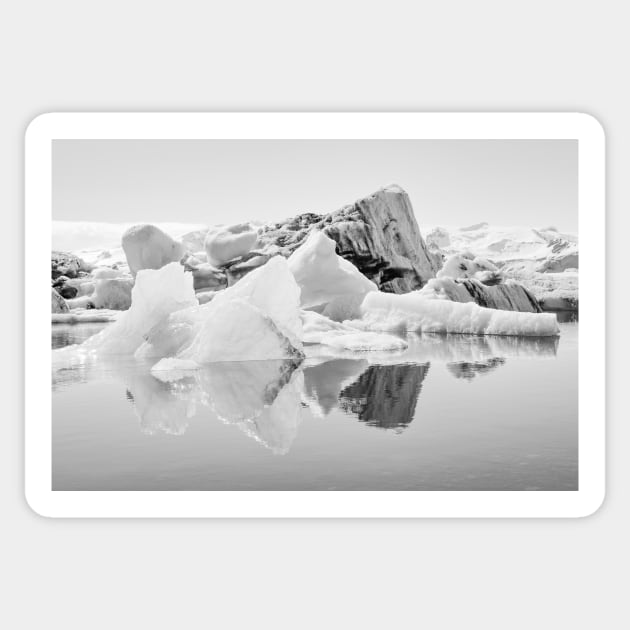 Icebergs - Iceland - Sticker | TeePublic