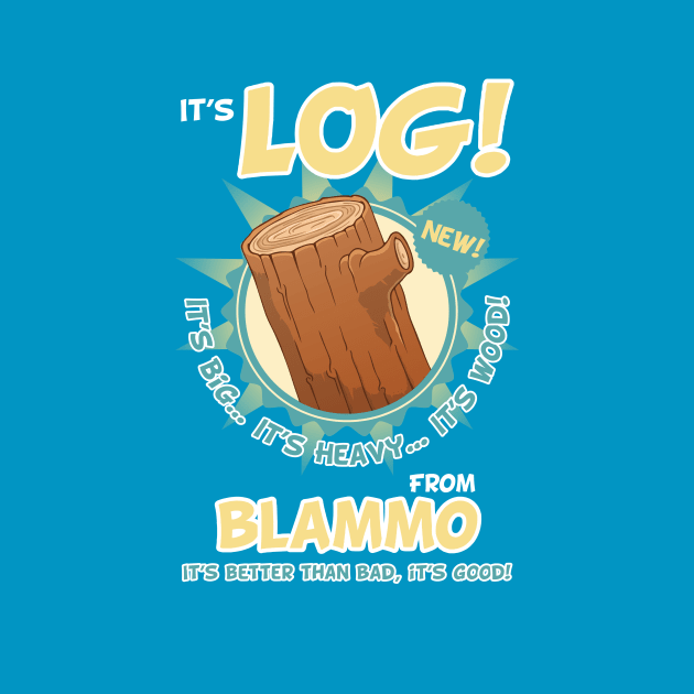 It's Log! - Ren And Stimpy - T-Shirt | TeePublic