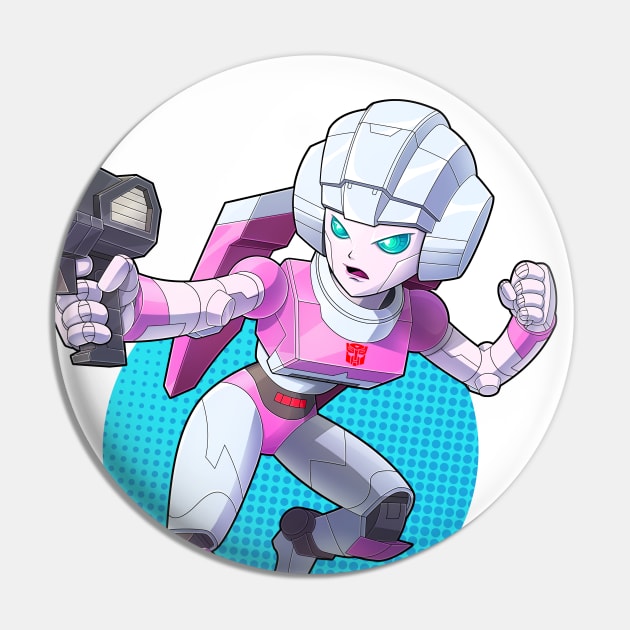 Transformers Generation 1 Arcee - Arcee Transformers - Pin | TeePublic
